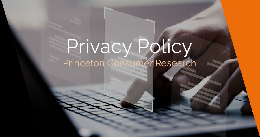 Princeton Consumer Research Privacy Policy | In Full